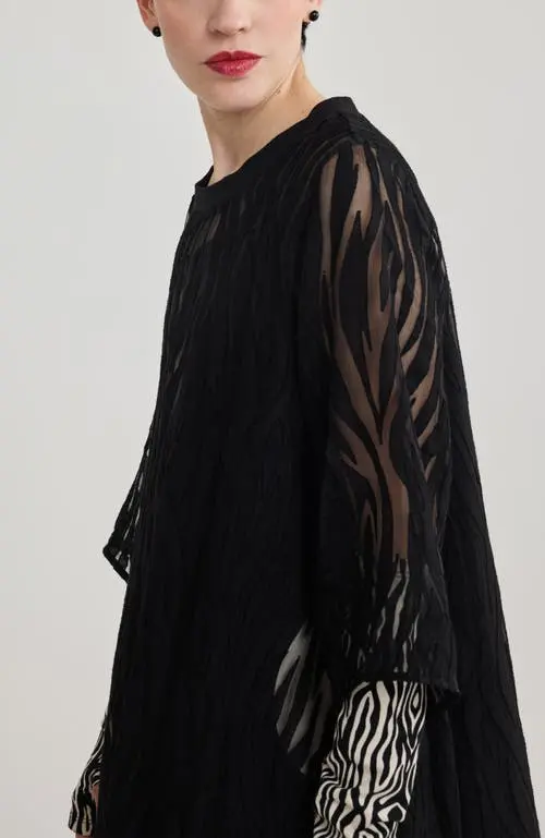 LUUKAA Alessia Jacquard Dress