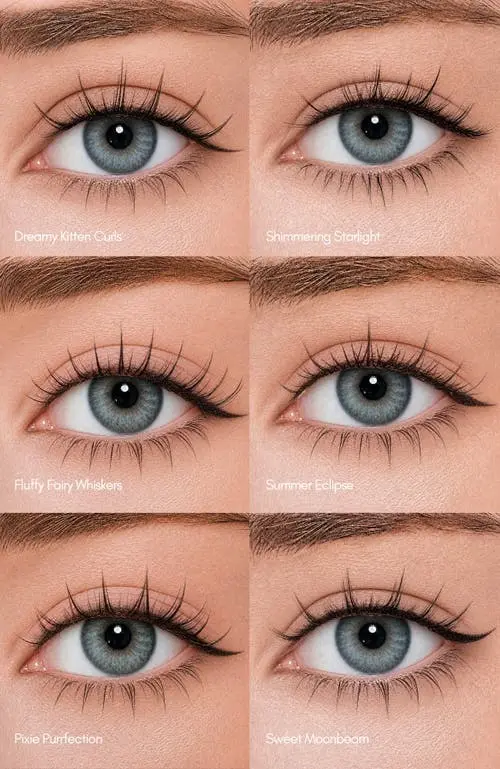 CHAR COSMETICS Dreaming Bunny And Pixie Paw Pre-glued Reusable Lashes 9 To 13mm Dd Curl