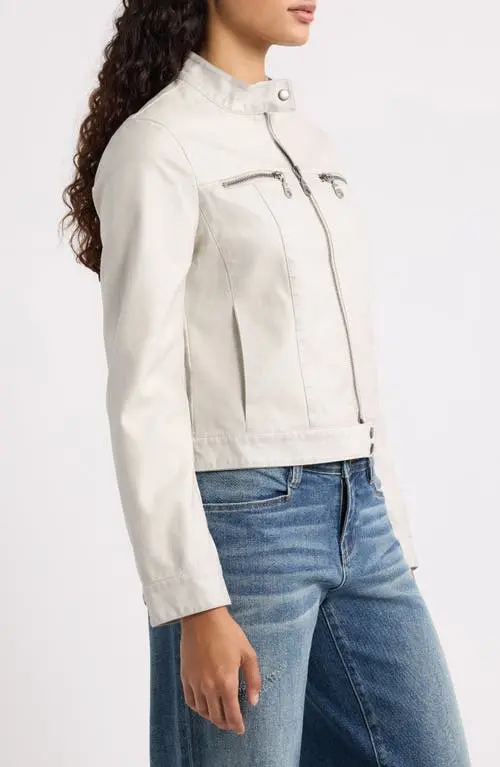 BDG URBAN OUTFITTERS Alexis Faux Leather Moto Jacket