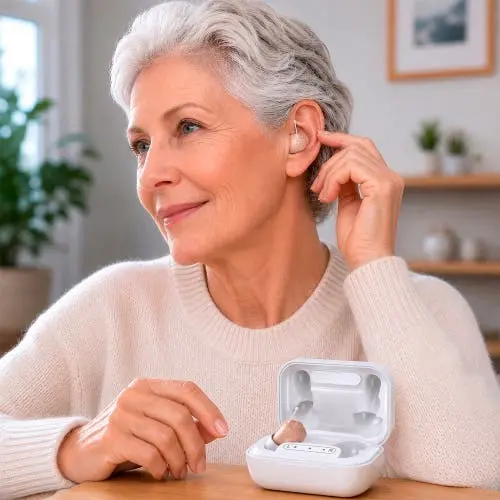 PURSONIC Otc Hearing Aids For Mild To Moderate Hearing Lossusb Rechargeable With 5 Volume Levels & 2 Hearing Modes