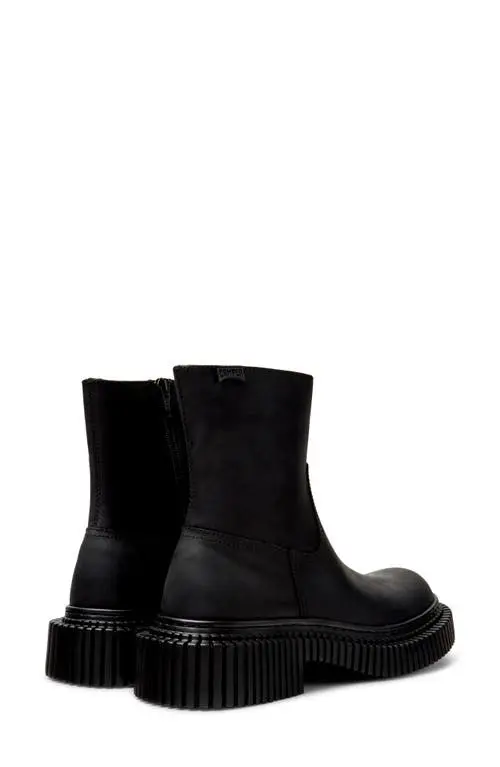 Camper Pix Leather Zip Up Boot
