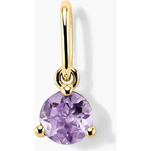Mejuri Birthstone Charm - Amethyst