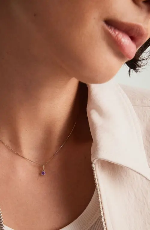 Mejuri Birthstone Charm - Amethyst