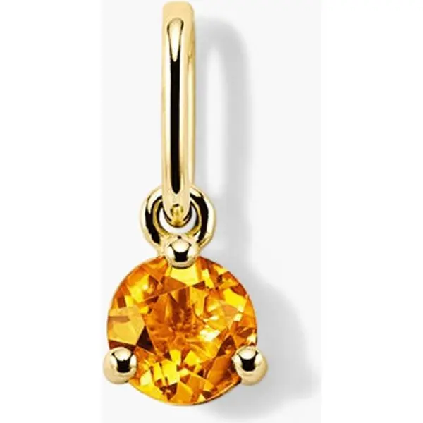 Mejuri Birthstone Charm - Citrine