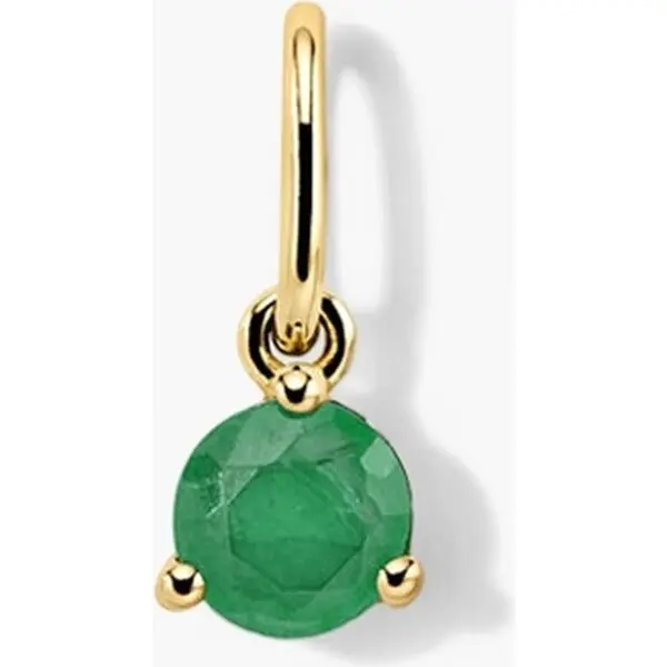 Mejuri Birthstone Charm - Emerald