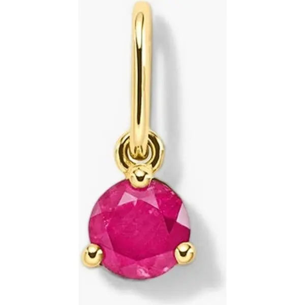 Mejuri Birthstone Charm - Ruby
