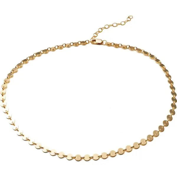 MADE BY MARY Poppy Link Choker - Gold