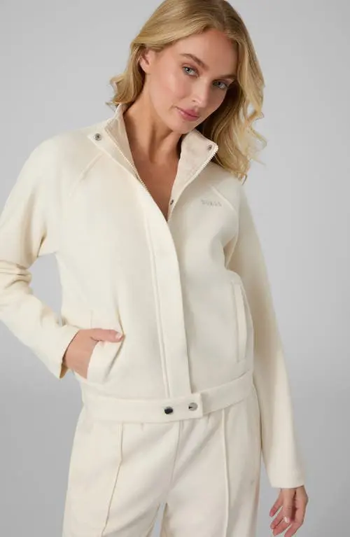Guess Marilu Full Zip Jacket - Dark Ivory