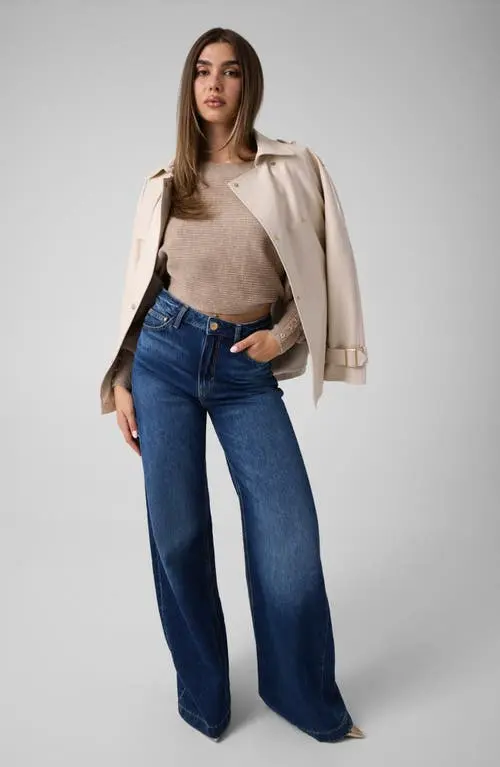 Guess Emily Boat Neck Sweater - Dark Brown