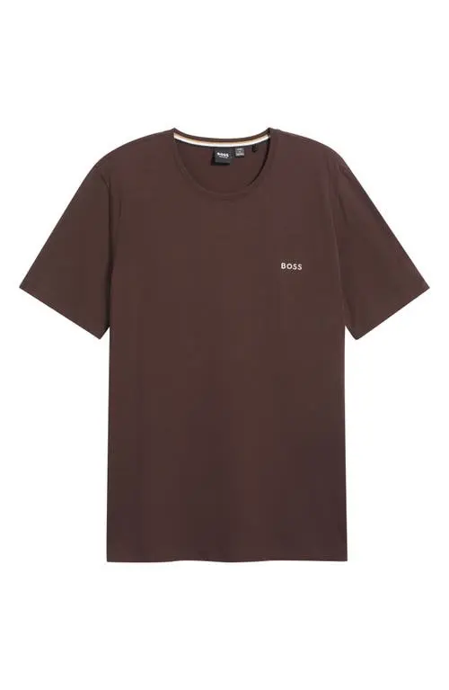 BOSS Mix Match T-shirt - Dark Brown