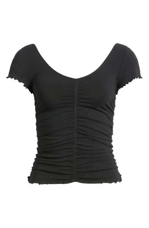 Free People Little Extra T-shirt - Black