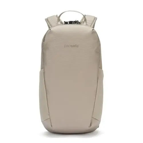 PACSAFE V 12l Tech Backpack - Beige