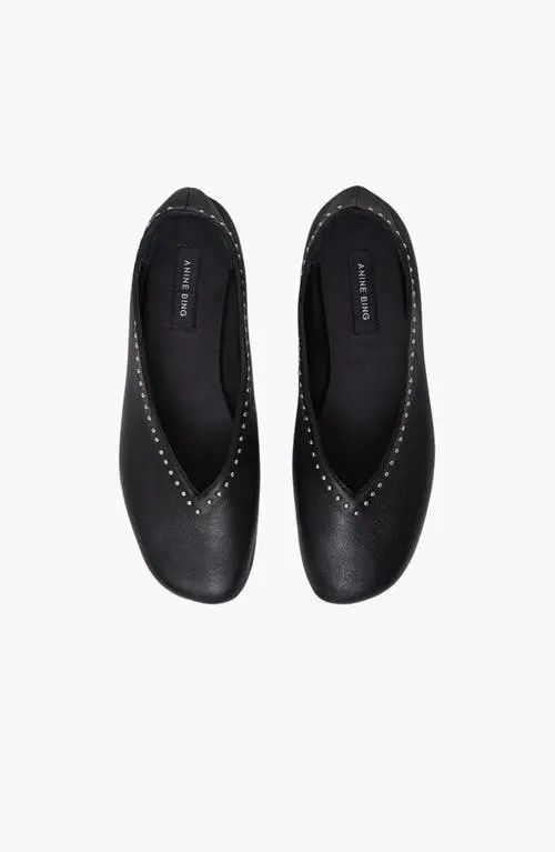 ANINE BING Ana Flats Studs