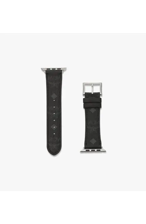 Mcm 42-49mm Apple Watch Band In Visetos