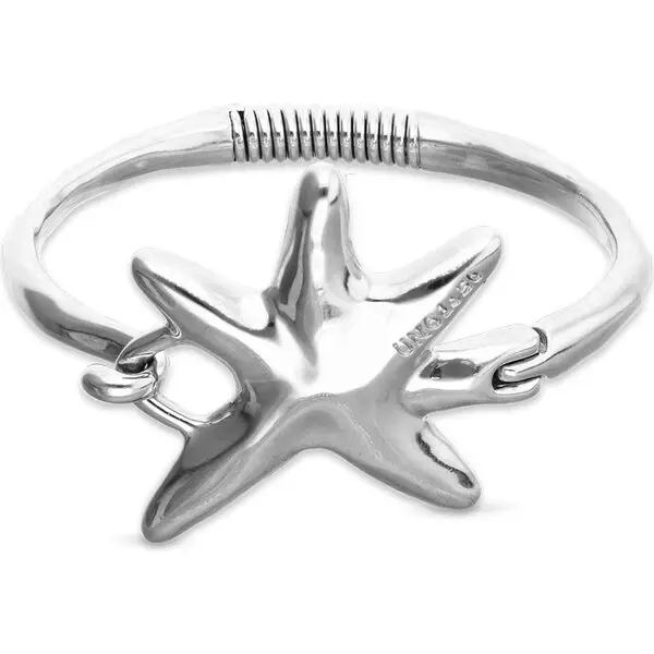UNODE50 Tone Rigid Star Bangle Bracelet