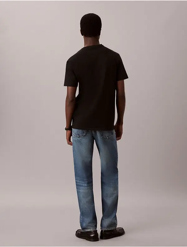Calvin Klein Slanted Calvin Logo Graphic Tee