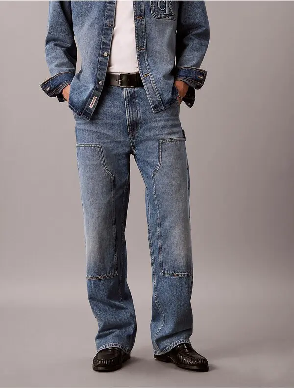 Calvin Klein Baggy Carpenter Jeans - Medallion