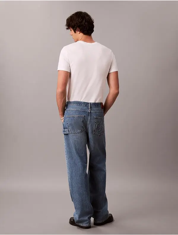 Calvin Klein Baggy Carpenter Jeans - Medallion