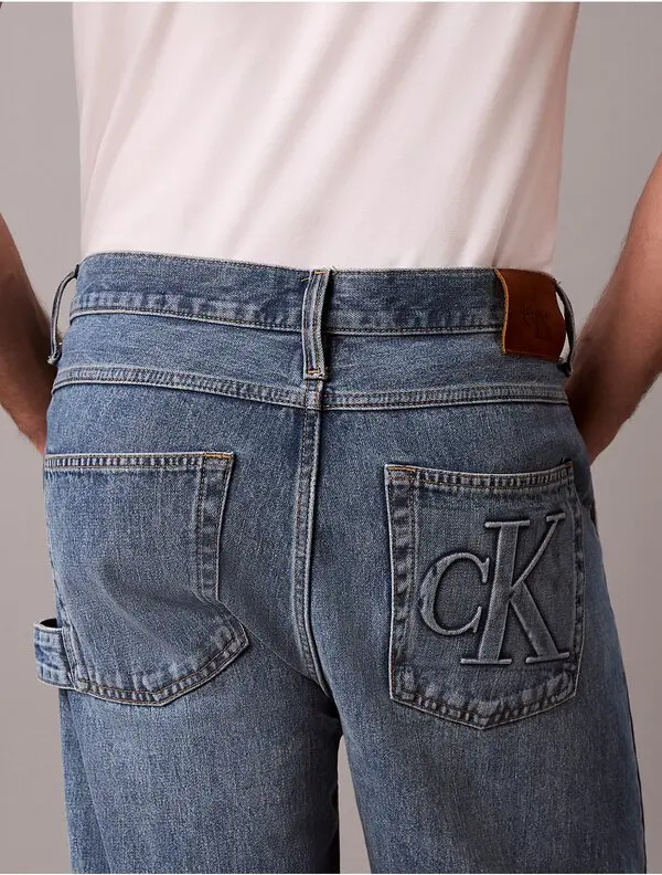 Calvin Klein Baggy Carpenter Jeans - Medallion