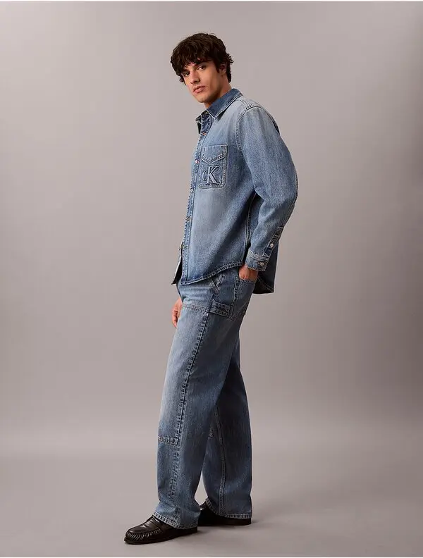 Calvin Klein Baggy Carpenter Jeans - Medallion