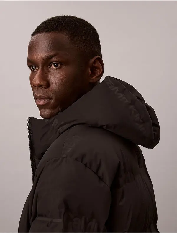 Calvin Klein Relaxed Logo Down Puffer Jacket