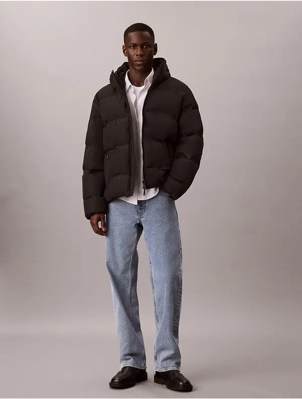 Calvin Klein Relaxed Logo Down Puffer Jacket