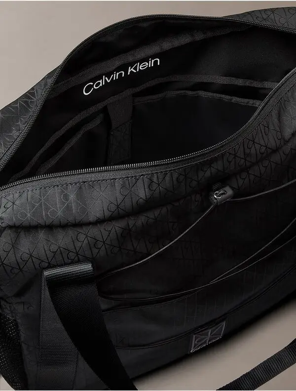 Calvin Klein Utility Emblem Logo Tote Bag