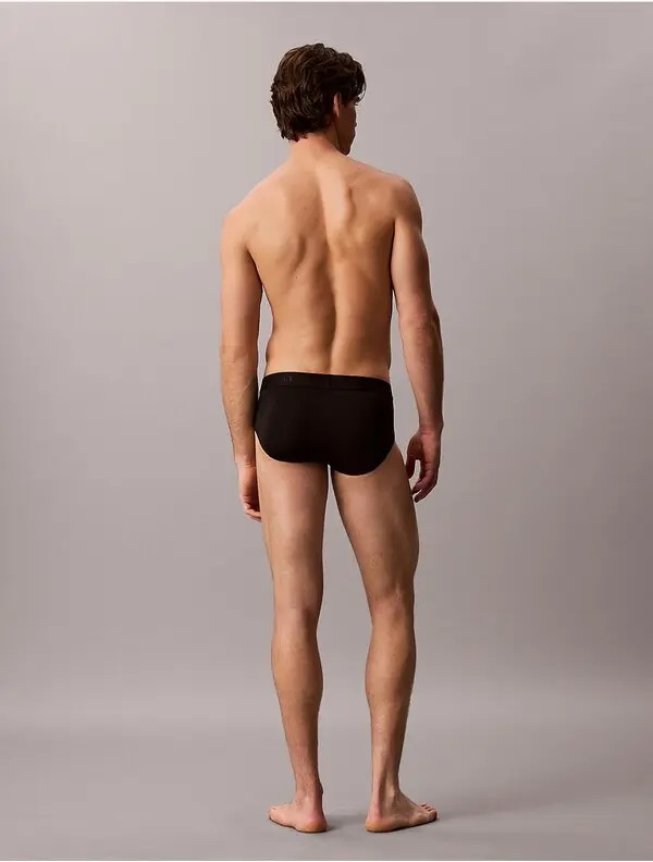 Calvin Klein Microfiber Stretch Hip Brief - Black