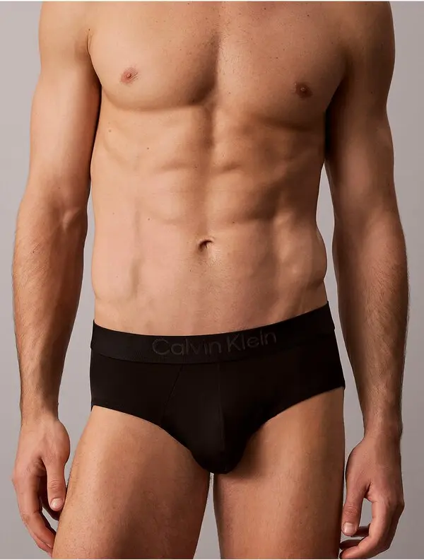 Calvin Klein Microfiber Stretch Hip Brief - Black