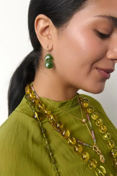 TEN THOUSAND THINGS Tiny Arp Drop Earrings