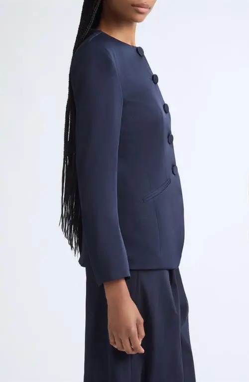 Veronica Beard Wryllen Collarless Jacket