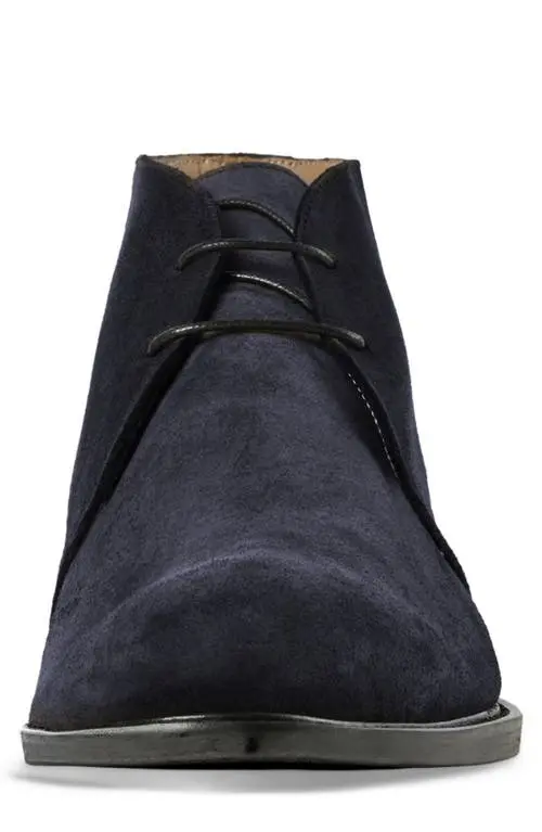 Bruno Magli Desmo Leather Chukka Boot - Navy Suede