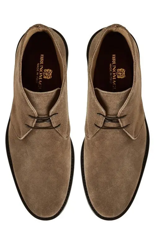 Bruno Magli Desmo Leather Chukka Boot - Taupe