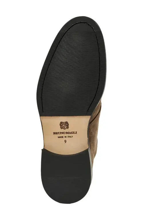Bruno Magli Desmo Leather Chukka Boot - Taupe
