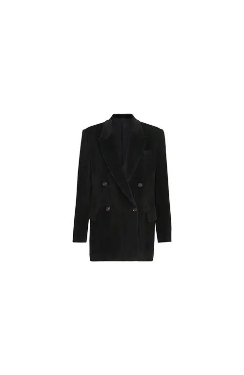 Brunello Cucinelli Sparkling Corduroy Blazer With Monili