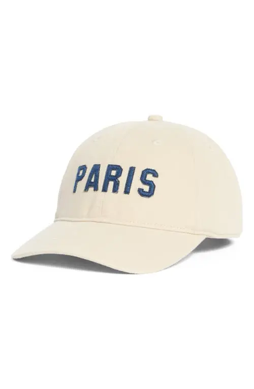 Treasure & Bond Embroidered Twill Baseball Cap - Paris