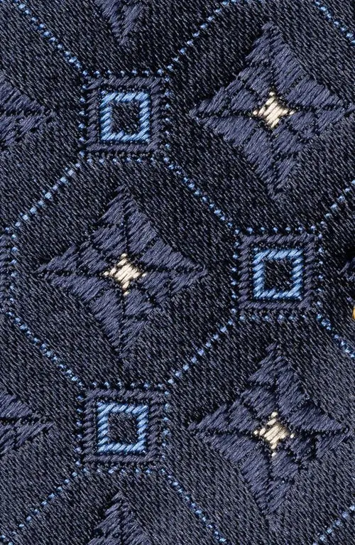 Eton Medallion Woven Silk Tie