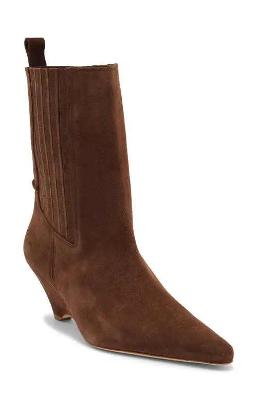 Cinq À Sept Parker Curved Wedge Bootie