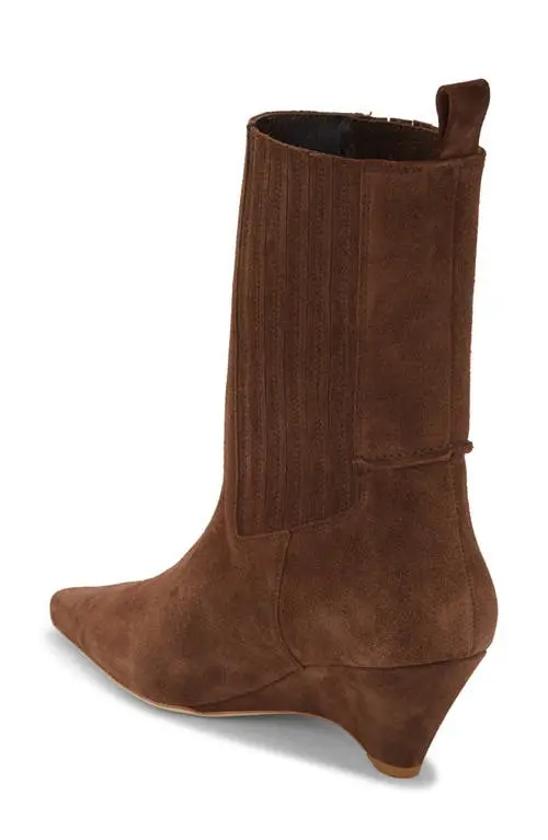 Cinq À Sept Parker Curved Wedge Bootie