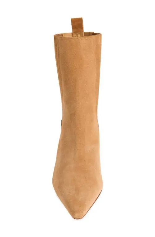 Cinq À Sept Parker Curved Wedge Bootie - Toffee