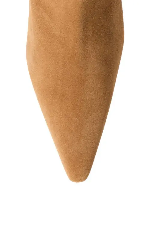 Cinq À Sept Parker Curved Wedge Bootie - Toffee