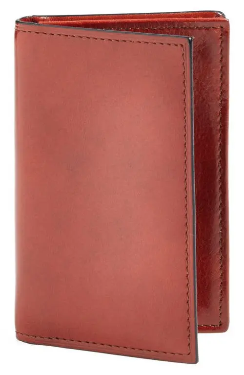 Bosca Old Leather Gusset Wallet - Cognac