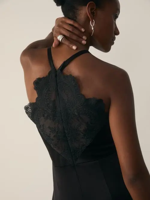 The Fold Lucia Midi Dress