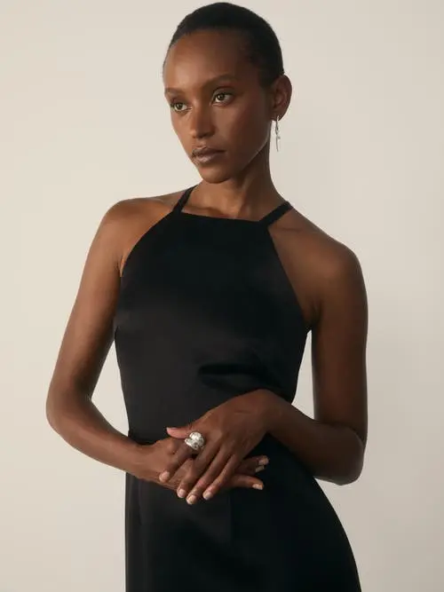 The Fold Lucia Midi Dress