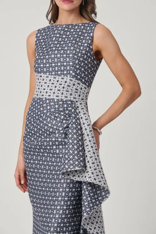 Shoshanna Trinity Jacquard Catherine Dress
