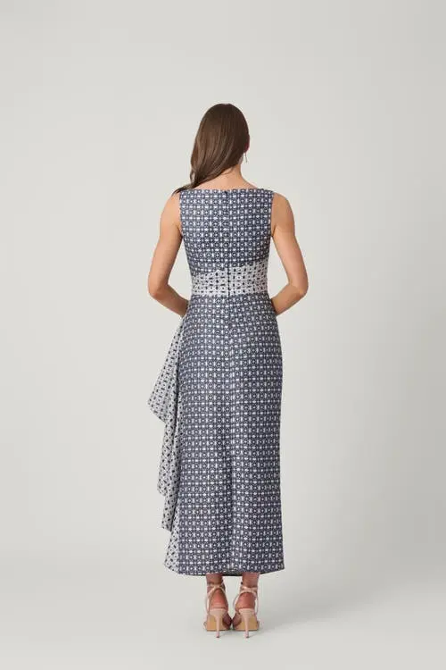 Shoshanna Trinity Jacquard Catherine Dress