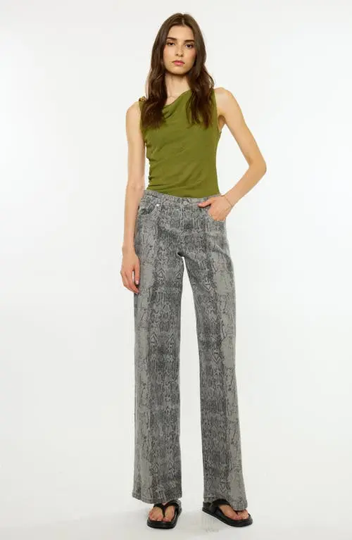 KANCAN Jude Mid Rise Wide Jeans