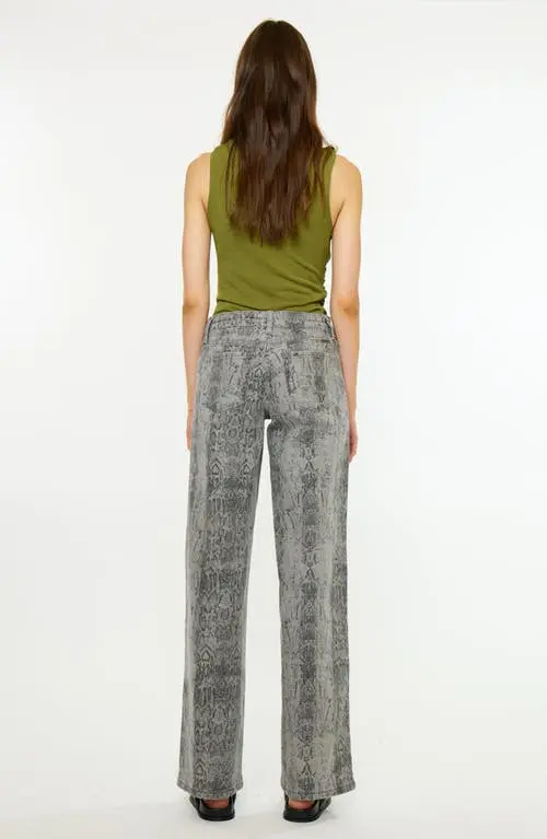 KANCAN Jude Mid Rise Wide Jeans