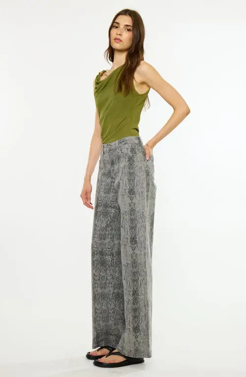KANCAN Jude Mid Rise Wide Jeans