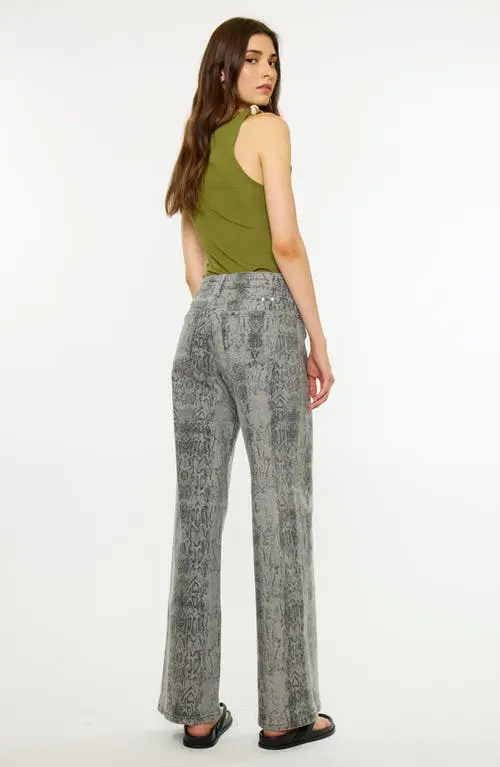 KANCAN Jude Mid Rise Wide Jeans
